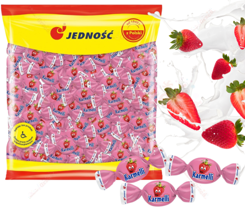 cukierki Irysy z makiem 1kg Jedność Słodycze Grześ - Twoja słodka kraina!